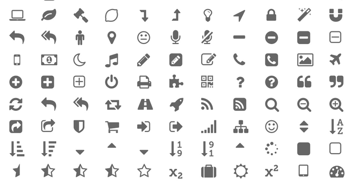 Шрифты иконки: Font Awesome - иконочный шрифт и CSS-инструментарий